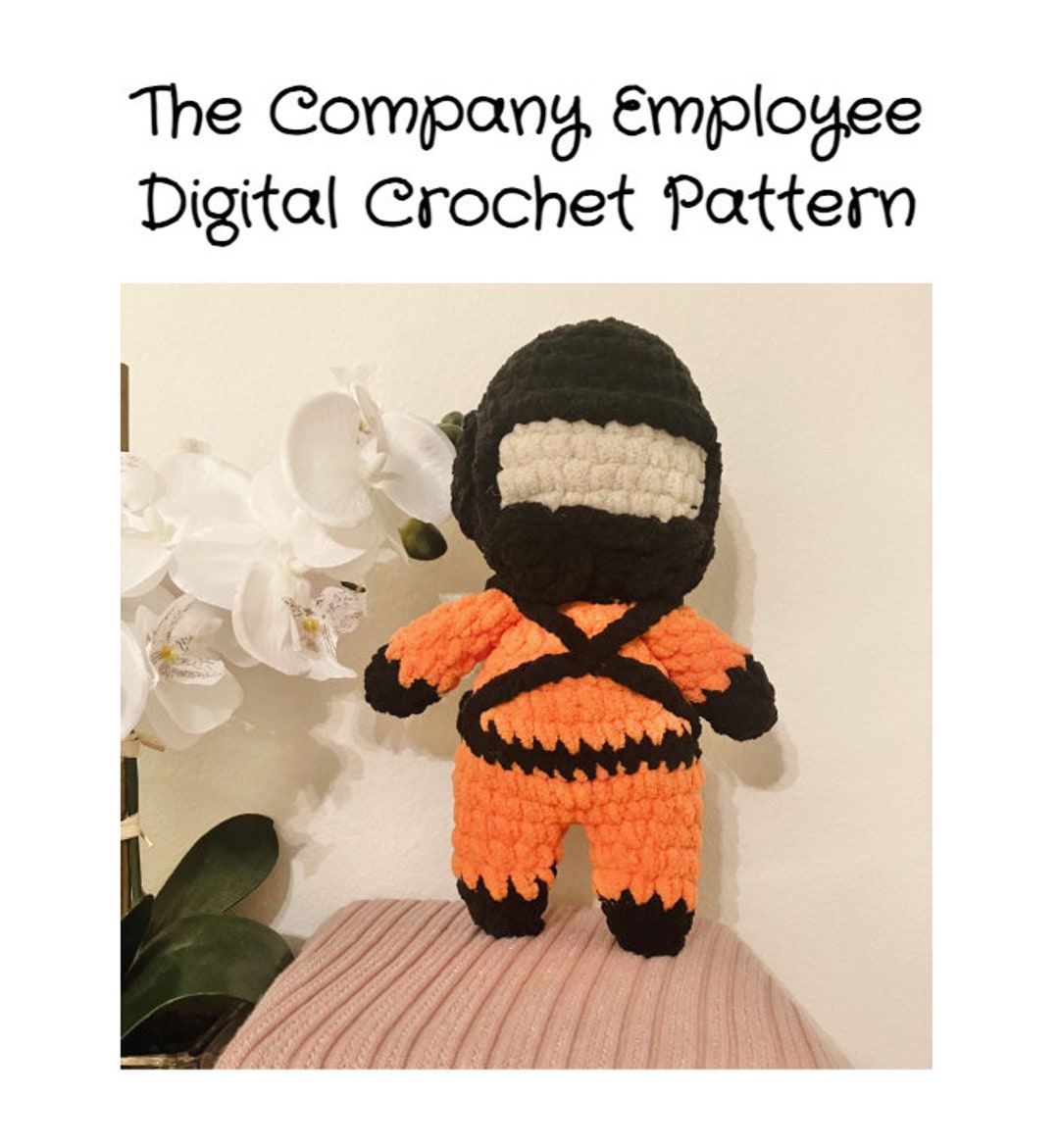 PATTERN Lethal Company Inspired Employee Pattern DIGITAL ONLY Crochet ...