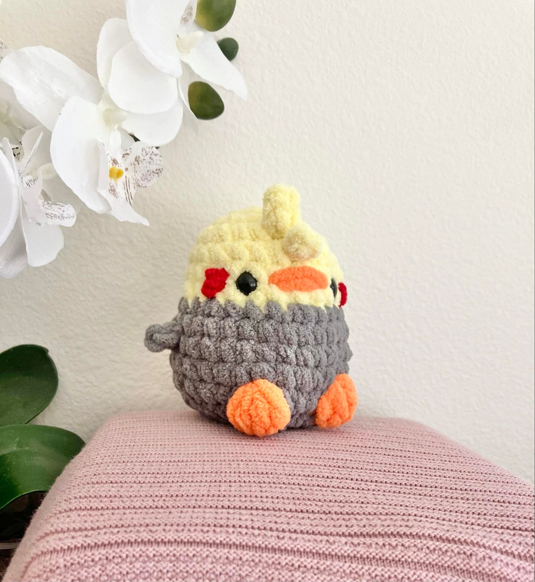 Kawaii Chibi Cockatiel Plushie - Etsy