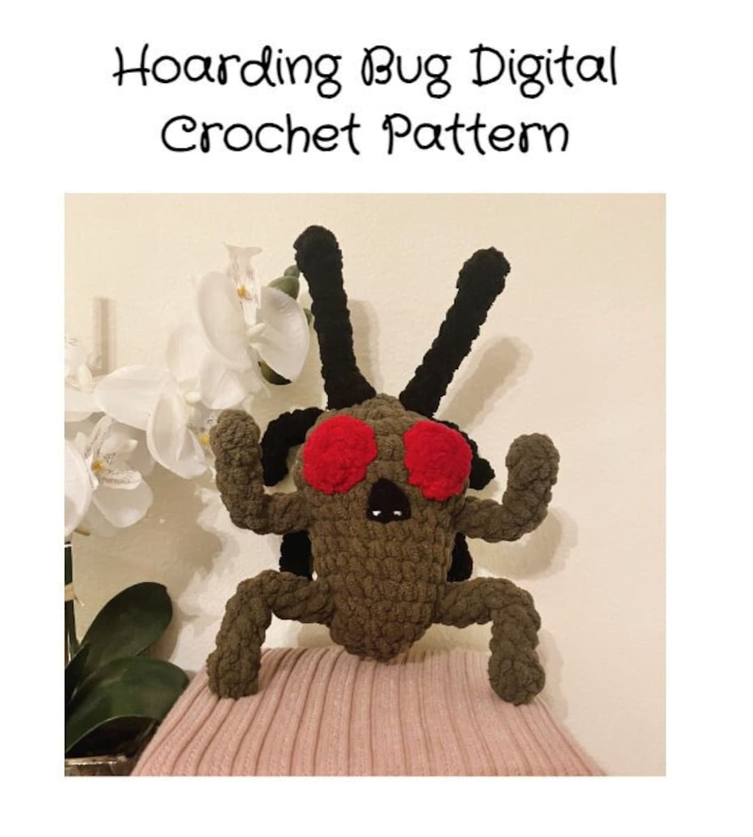 PATTERN Lethal Company Inspired Hoarding Bug Pattern DIGITAL ONLY ...