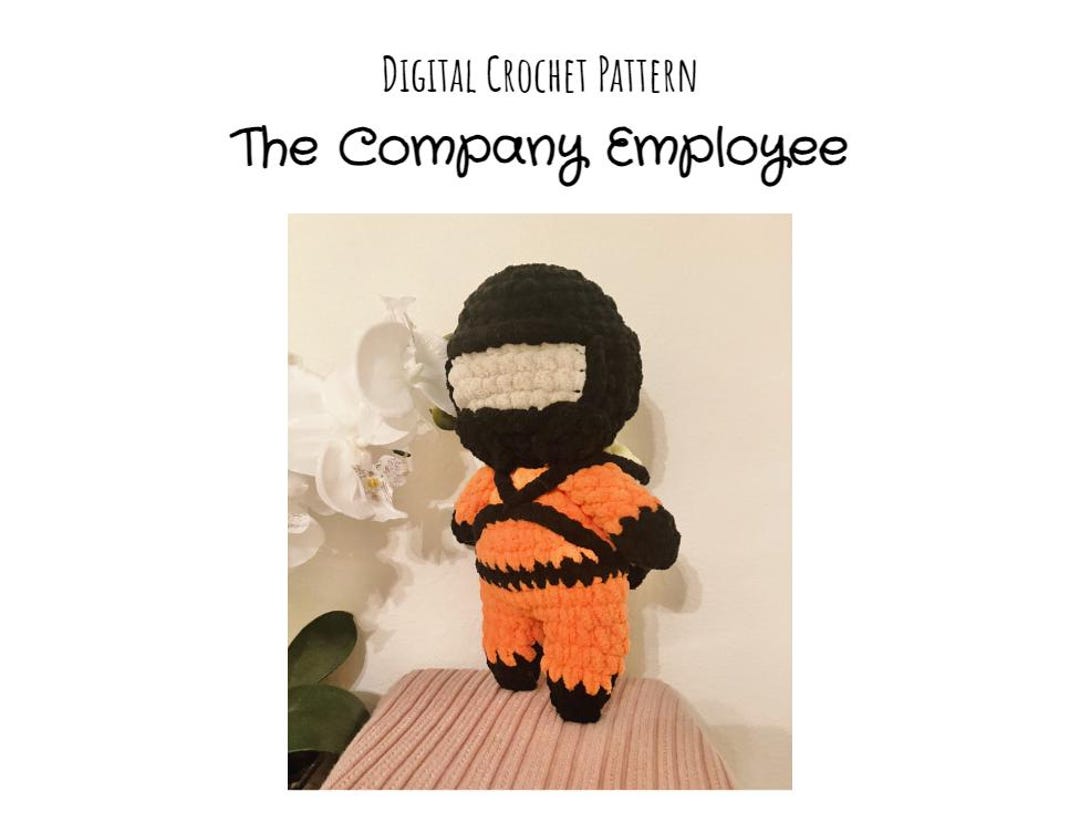 PATTERN - Lethal Company Inspired Employee Pattern DIGITAL ONLY Crochet ...