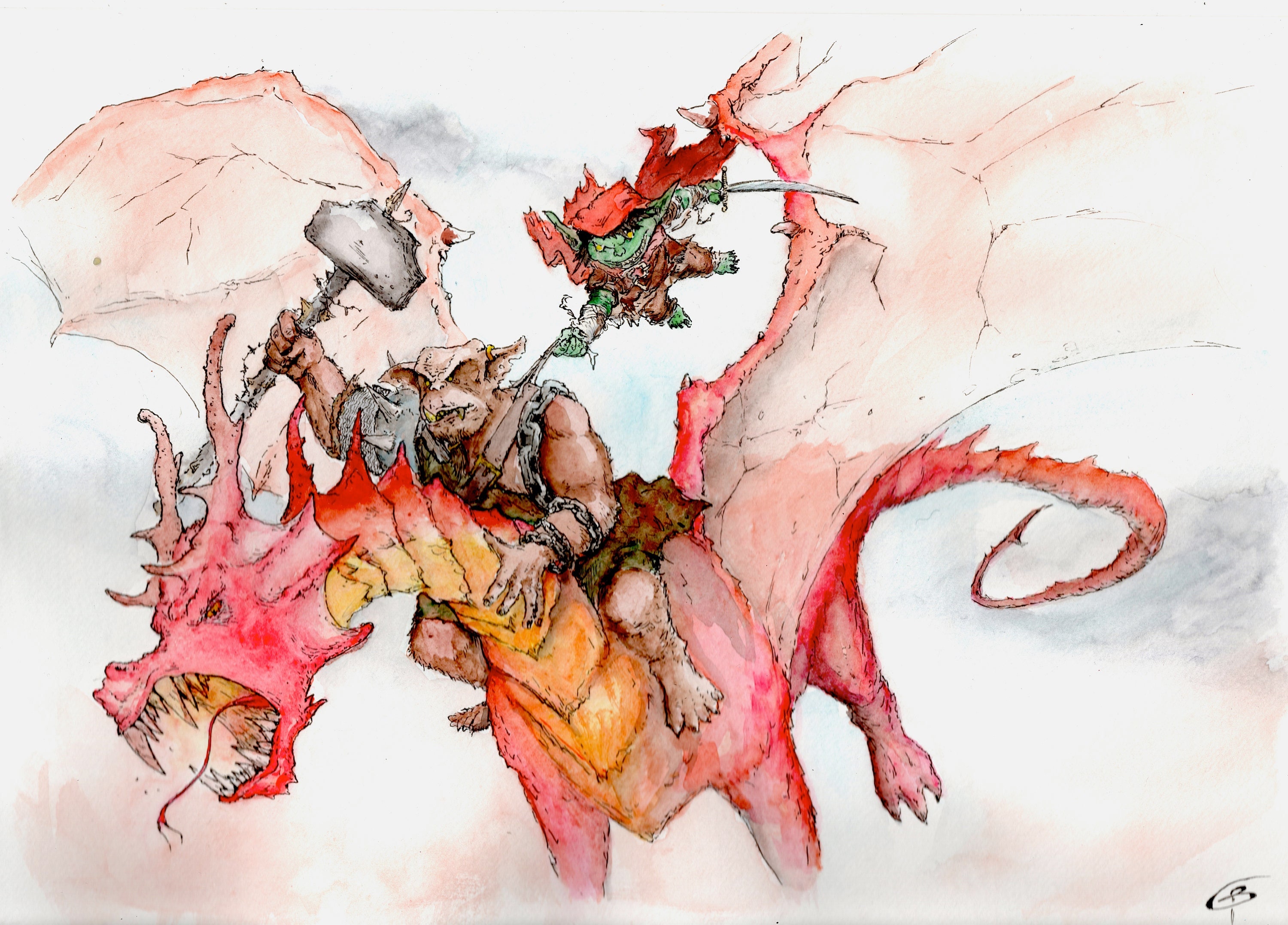 D&D Character Commission - Etsy UK