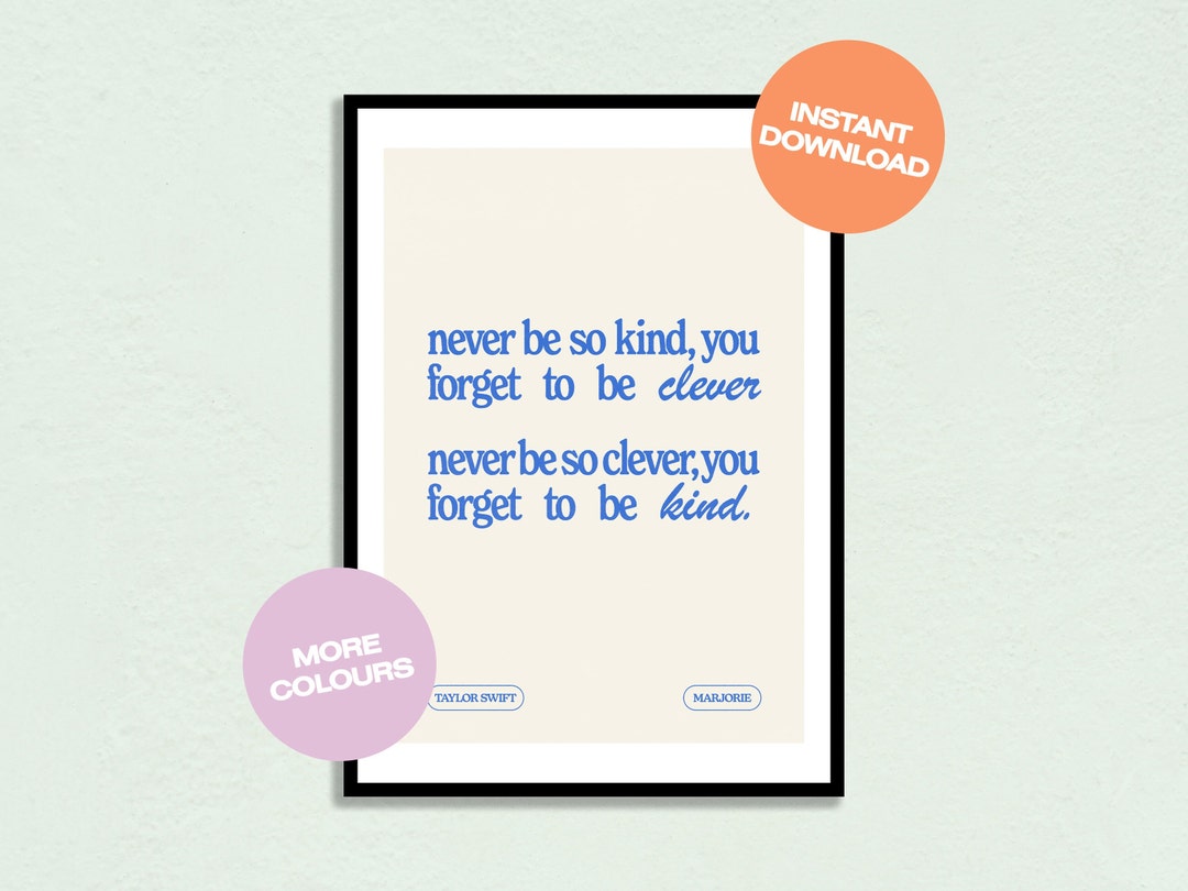 Taylor Swift Marjorie Evermore Lyrics Inspired Digital Download Print ...