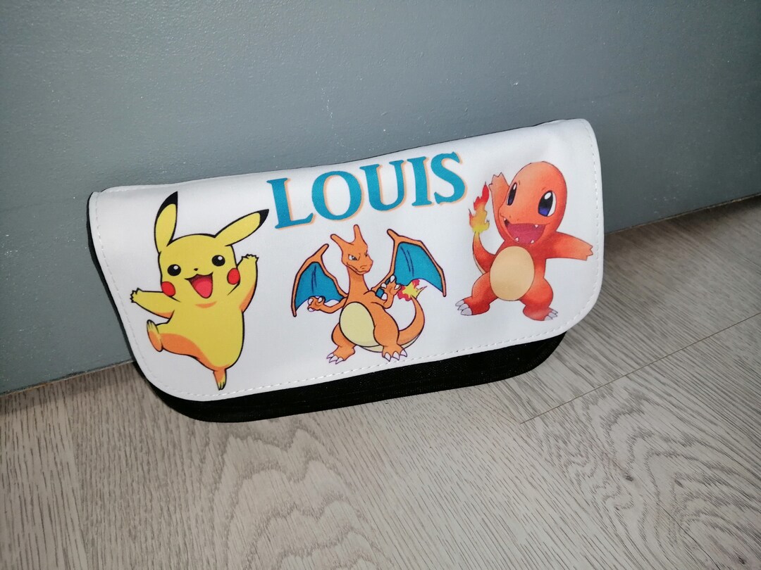 Pokémon Pencil Case (pikachu, Charmander, Charizard) - Personalization ...