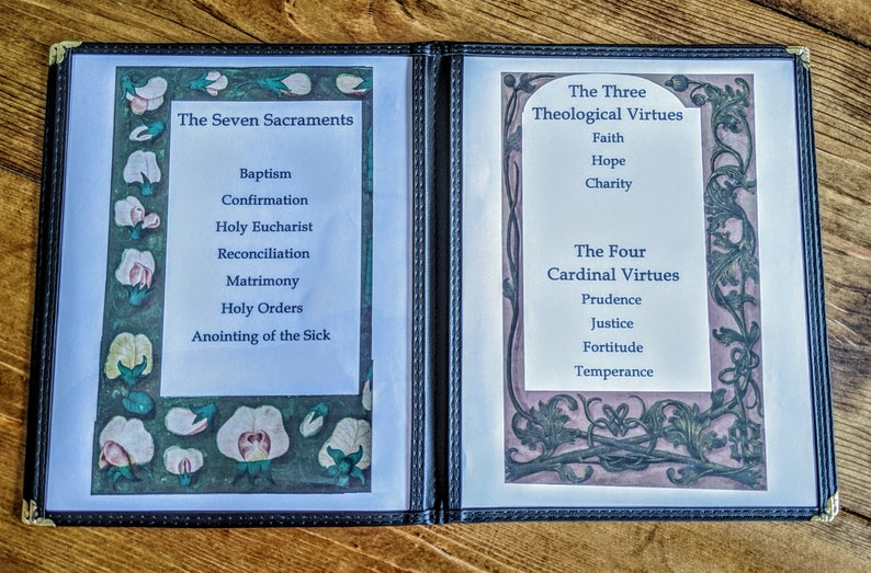 Lists Every Catholic Should Know, Part 1, Digital File, Printable - Etsy