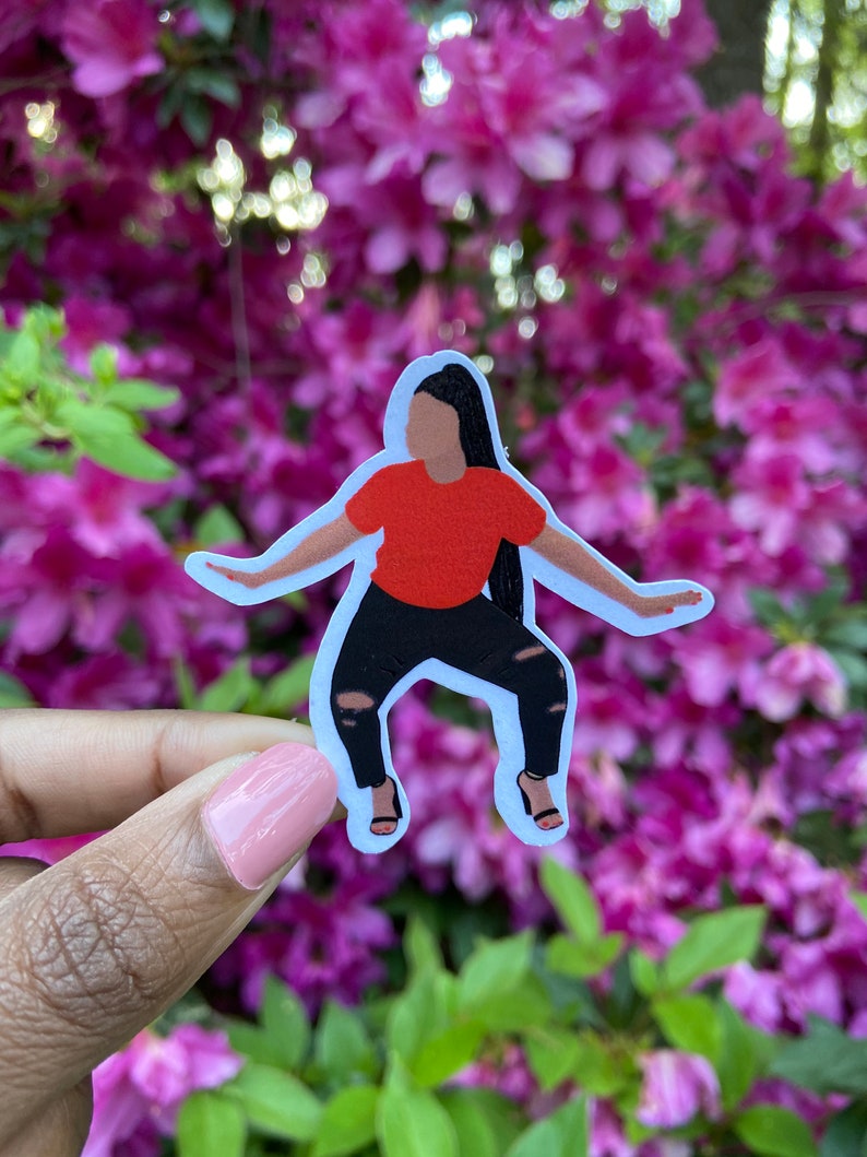 Delta Sigma Theta Duck Walk Sticker Waterproof Sticker for - Etsy