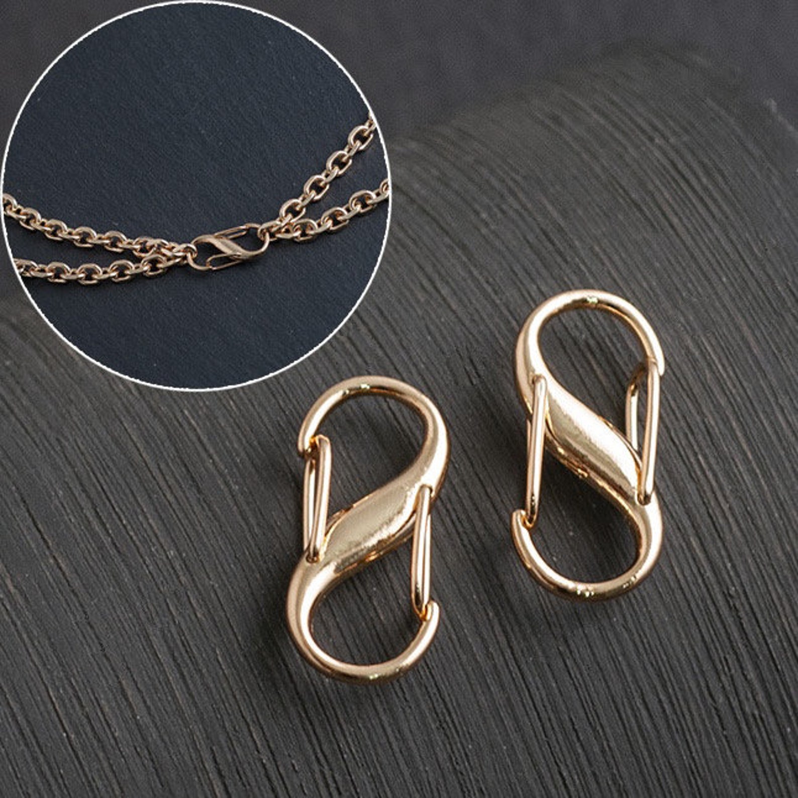 CHAIN SHORTENER LINK Chain Strap Shortened Shortener Clasp - Etsy