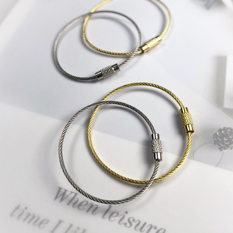 Cable Wire Keychain - Etsy