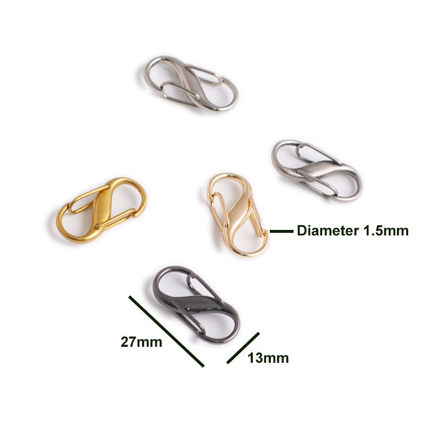 CHAIN SHORTENER LINK Chain Strap Shortened Shortener Clasp | Etsy