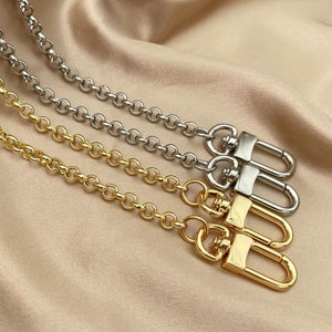 Custom Gold Bag Chain Straps Premium Stainless Steel Chains Brass ...