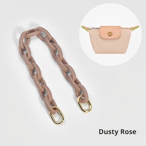 Acrylic Chain Handle - 10 Color Options - Replacement Bag Handle Strap ...