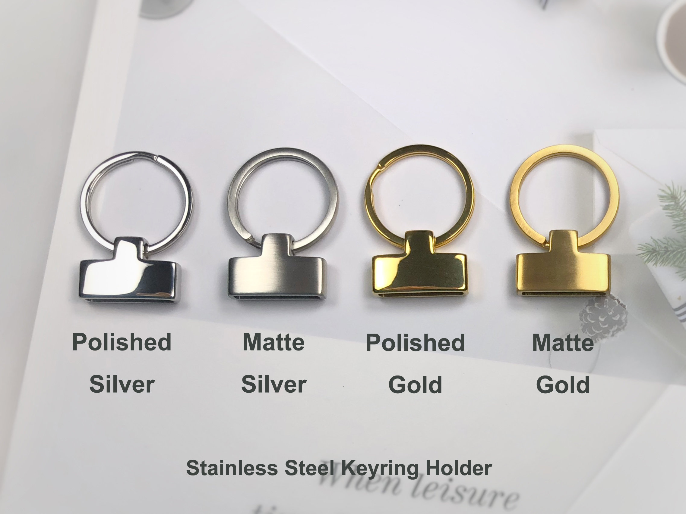 PERSONALISED LEATHER KEYCHAIN. Custom Leather Keychain. Logo - Etsy ...