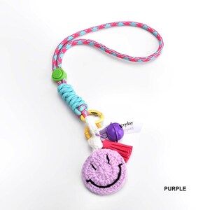 Bag Charm for Longchamp Mini Bags - Smiley Face Accessory Keychain - Etsy