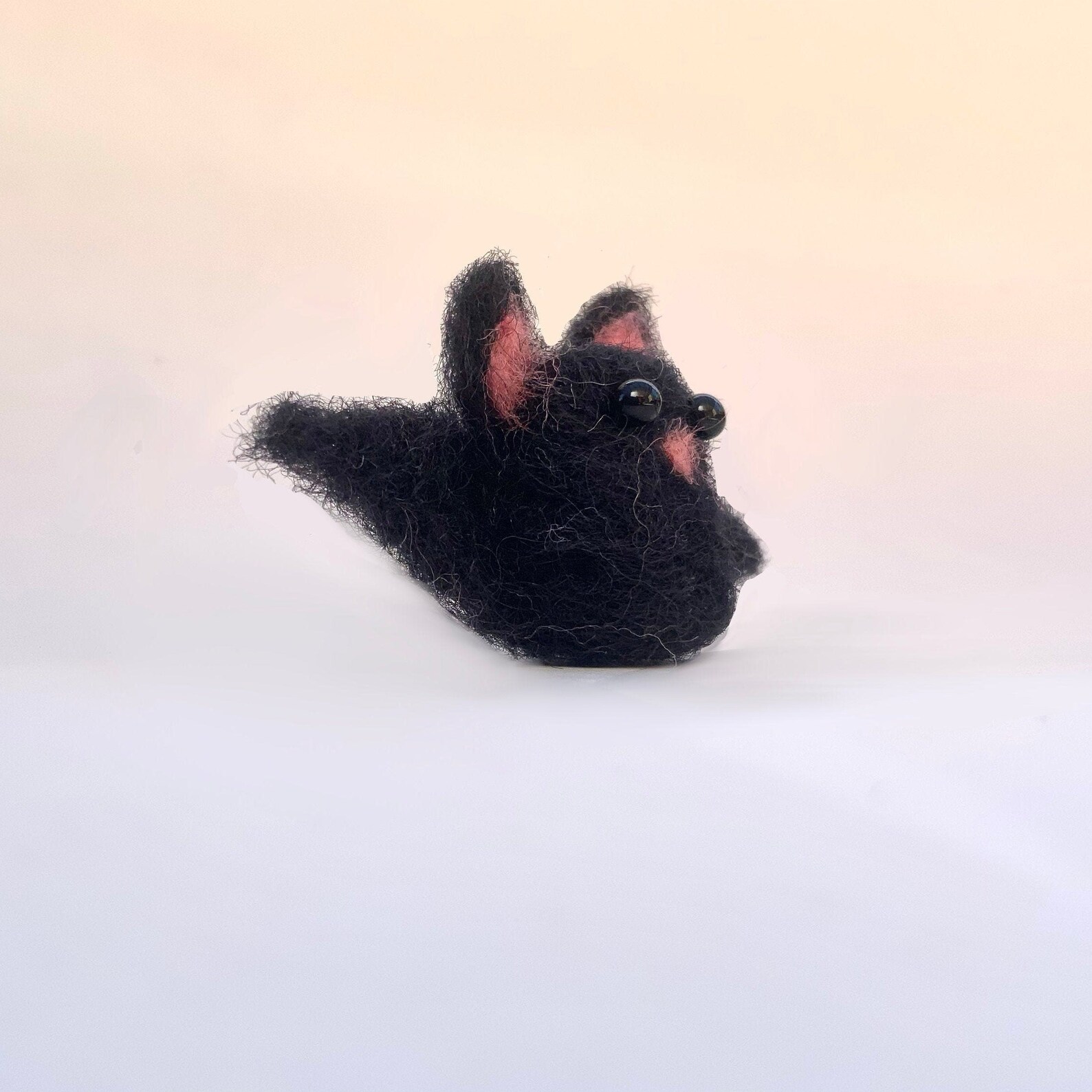 Needle Felted Bat - Etsy
