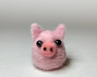 Tiny Needle Felted Chicken Miniature Gift - Etsy