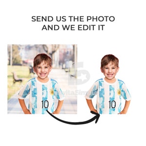 Lionel Messi Birthday Boy Girl Digital Card Invitation With ...