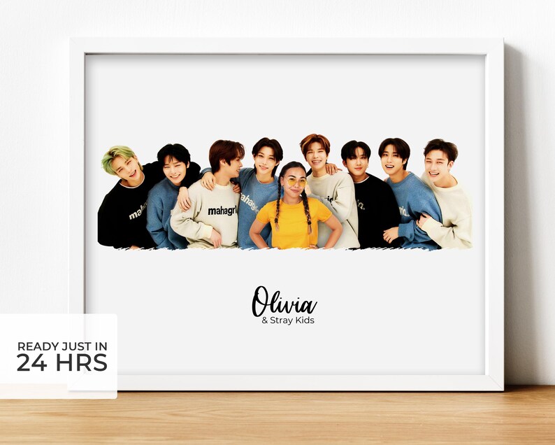 Stray Kids Digital Custom Poster / Print With Photography Ready to ...