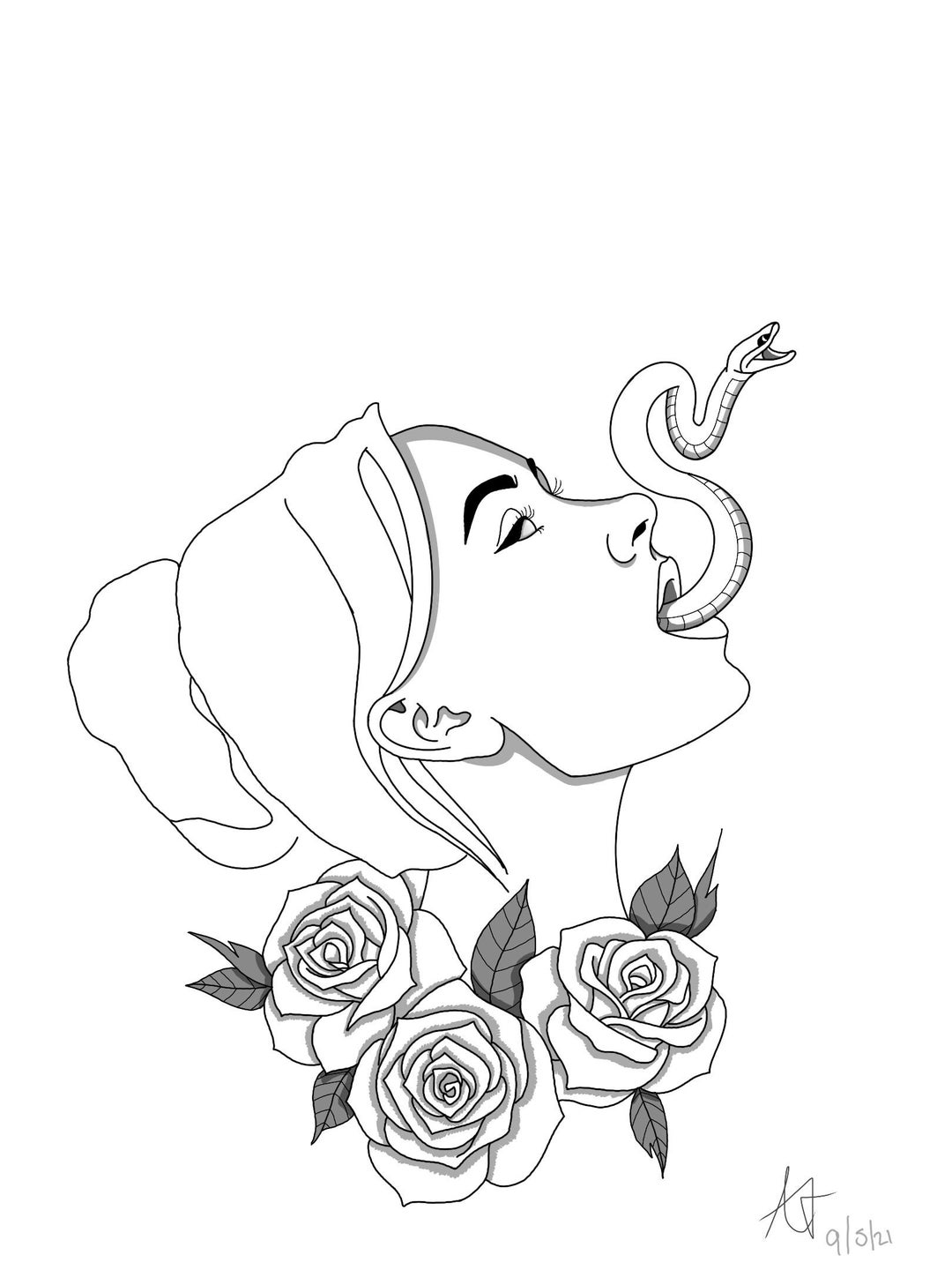 American Horror Story Tattoo Designs - Etsy