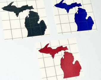 State of Michigan Decal - Etsy