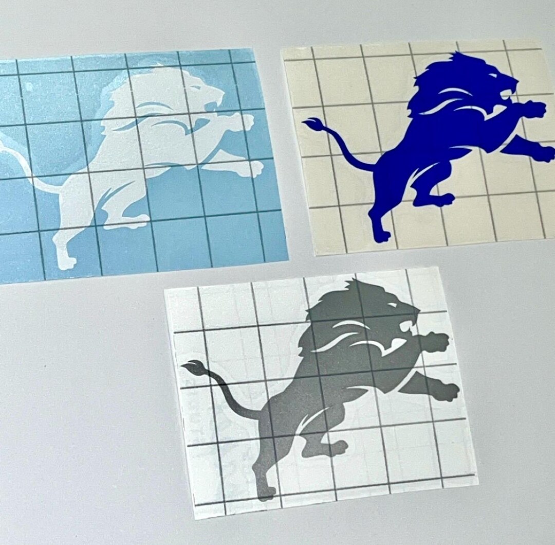 Detroit Lions Logo Vinyl Decal - Etsy