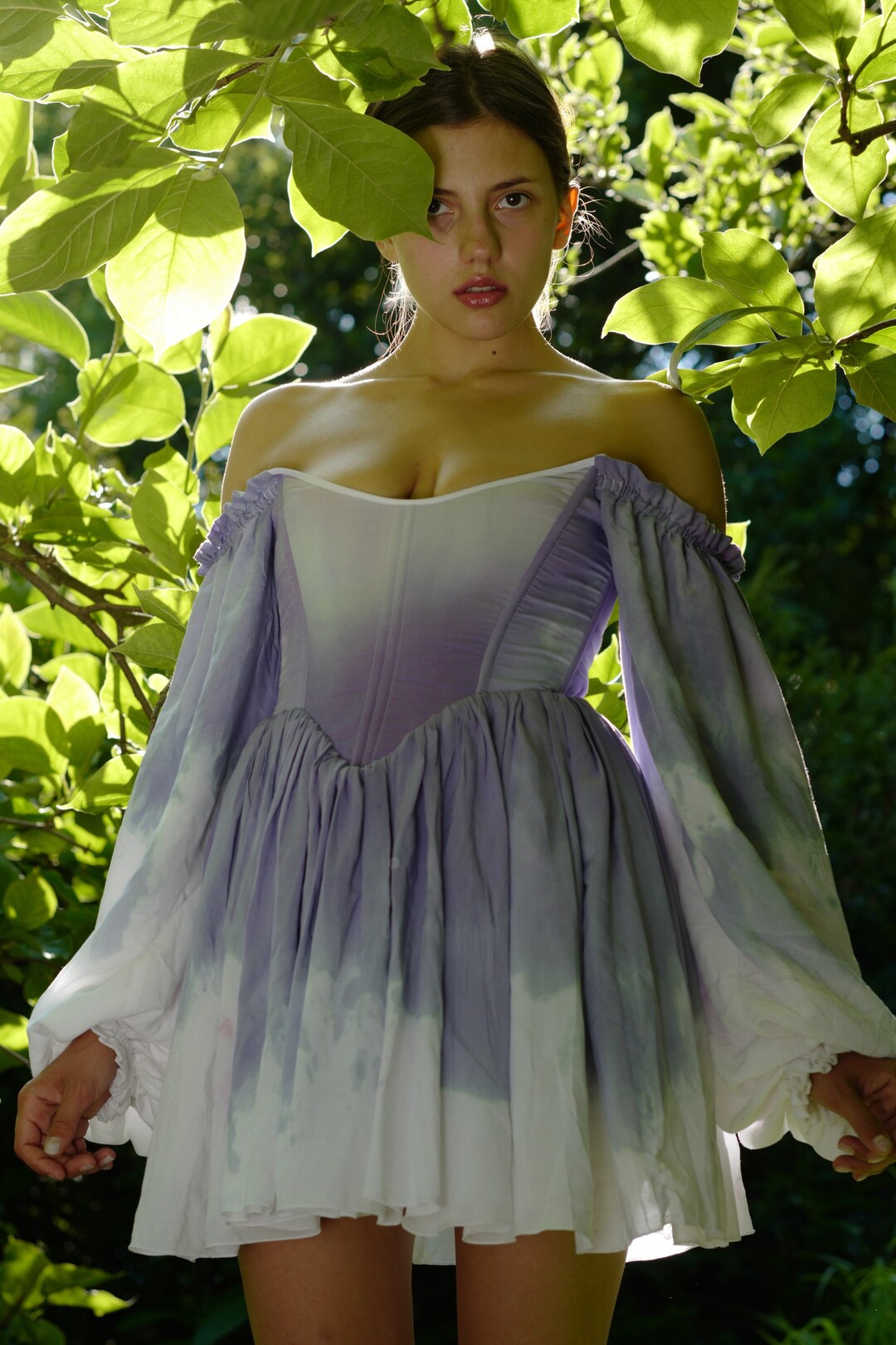 Reversible Mini Dress, Cottage Core Dress, Corset Dress - Etsy