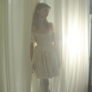 Reversible Mini Dress, Cottage Core Dress, Corset Dress - Etsy