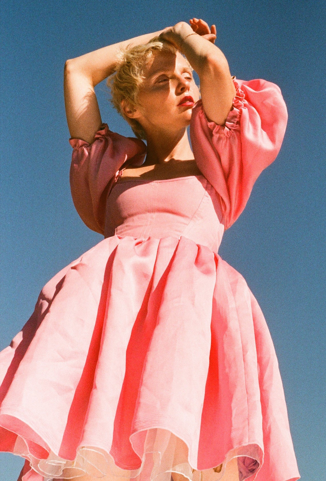 Reversible Pink Dress Cottage Core Dress Mini Dress - Etsy