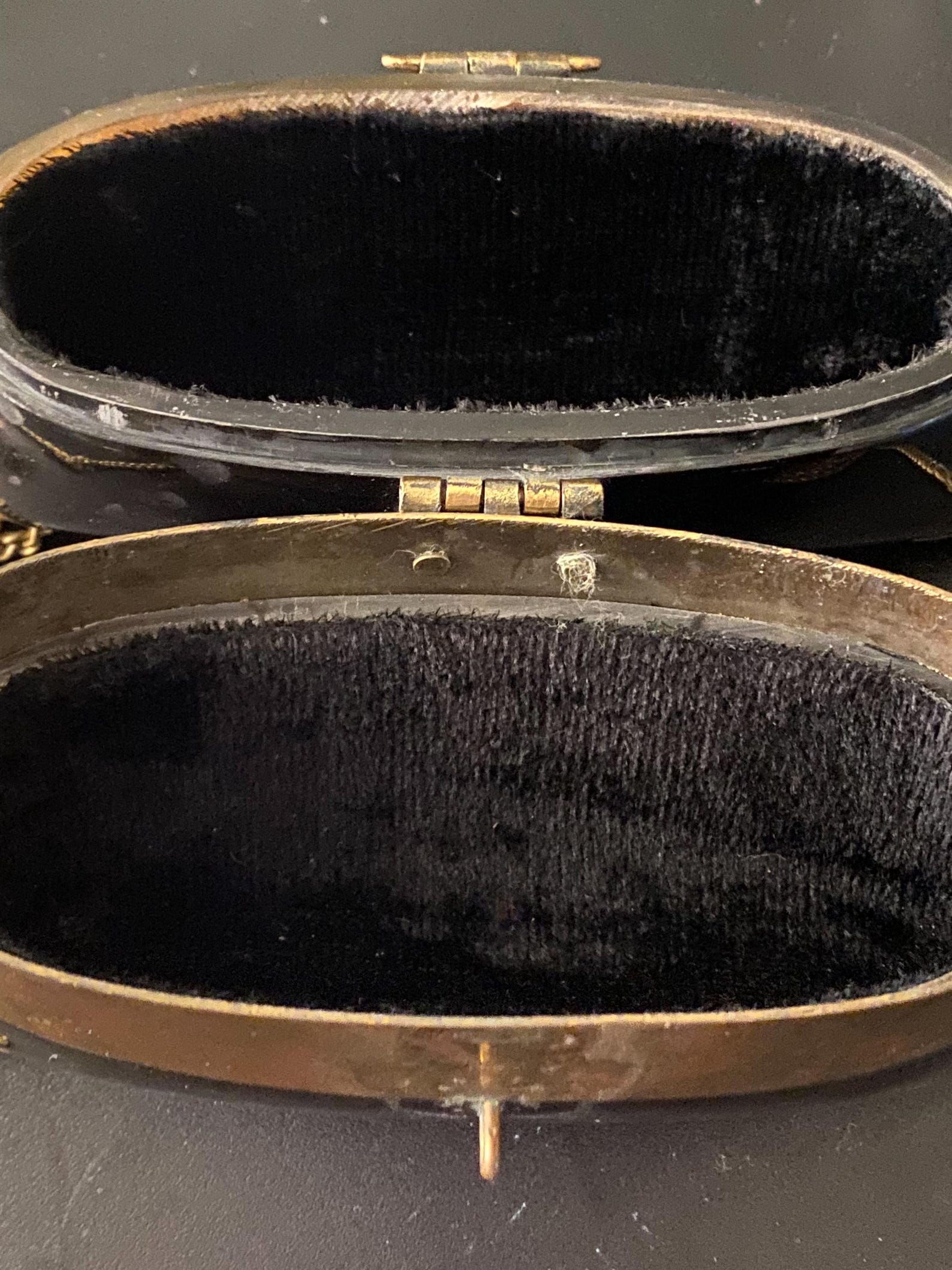 Art Deco Buffalo Horn and Brass Purse - Etsy