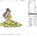 Machine Embroidery Designs. Belle. Beauty and the Beast. - Etsy