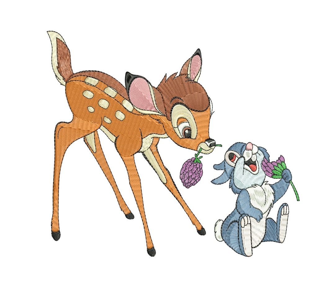 Machine Embroidery Designs. Bambi. Bambi - Etsy