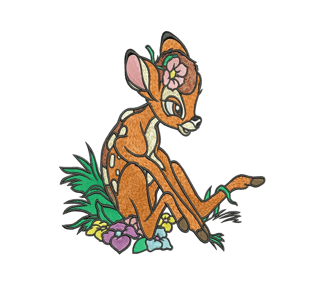Machine Embroidery Designs. Bambi. Bambi - Etsy