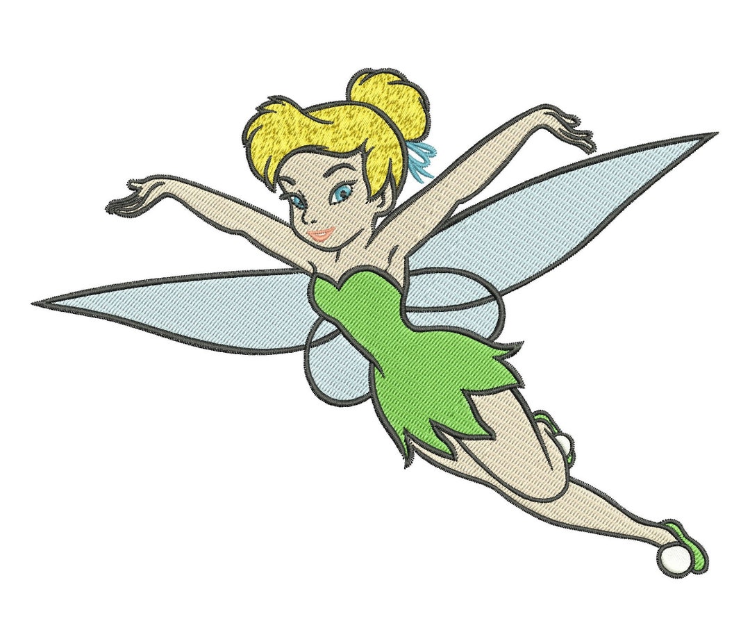 Machine Embroidery Design Tinker Bell. - Etsy