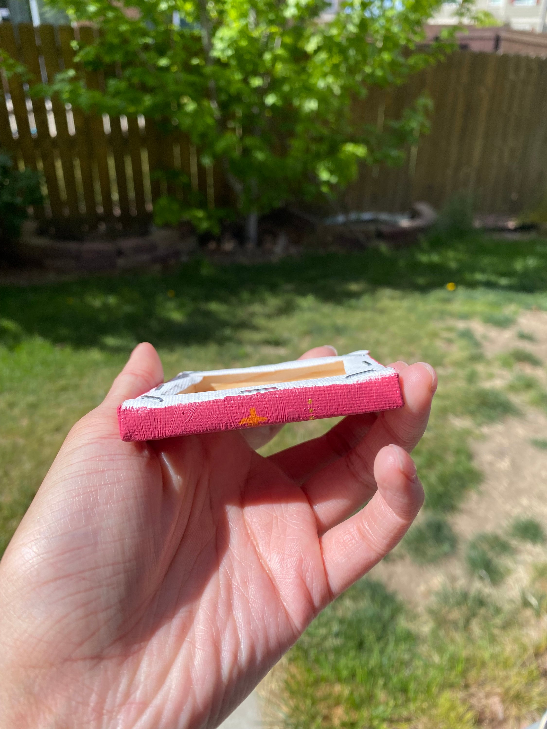 Original Acrylic Ghost Painting, Cute Painting, Miniature Painting ...