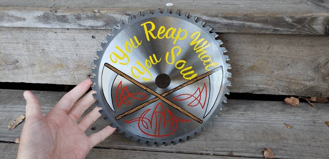 Saw Blade Sign - Etsy