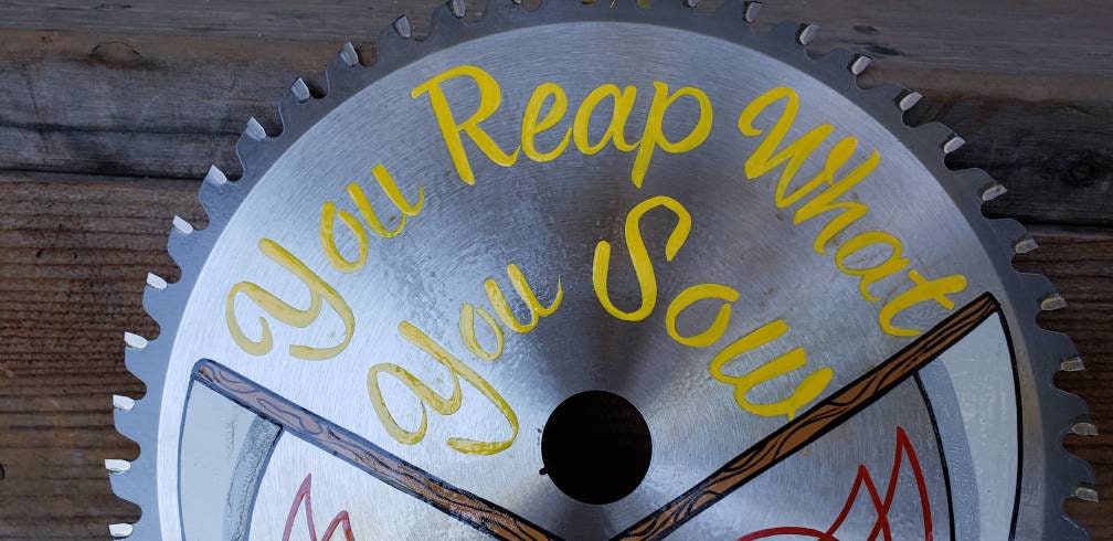 Saw Blade Sign - Etsy