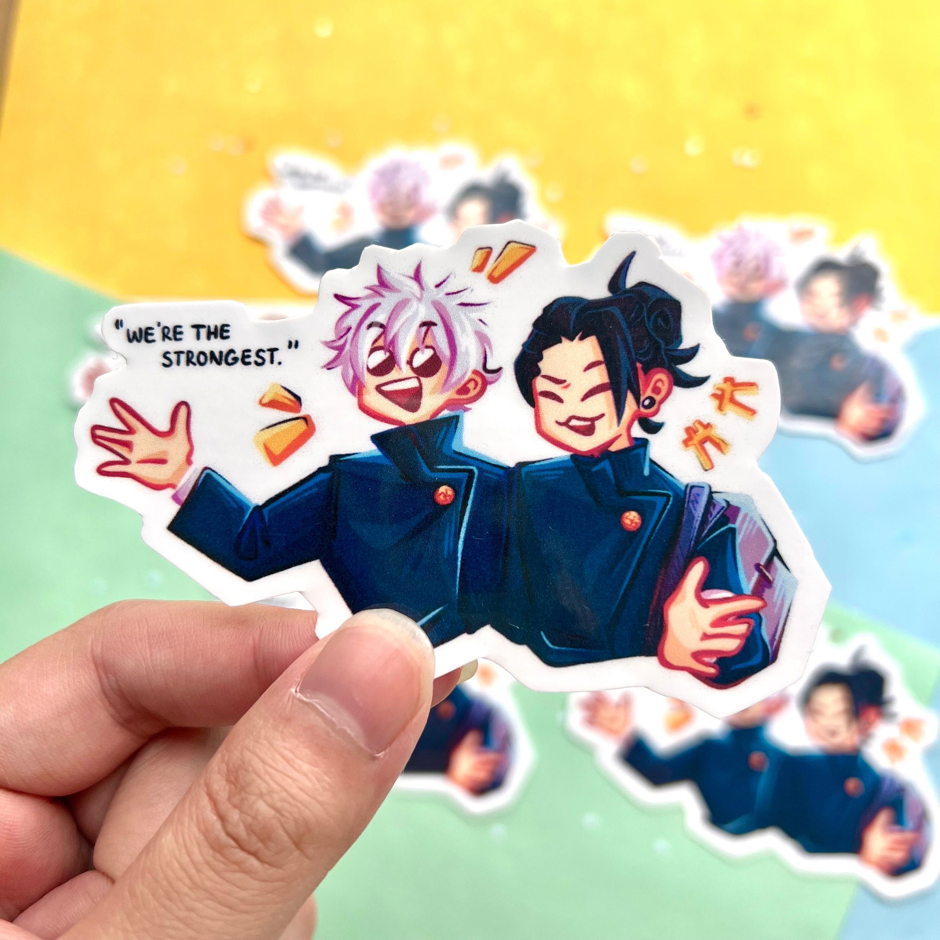 We’re the Strongest. | Satosugu Sticker | JJK Jujitsu Anime | - Etsy