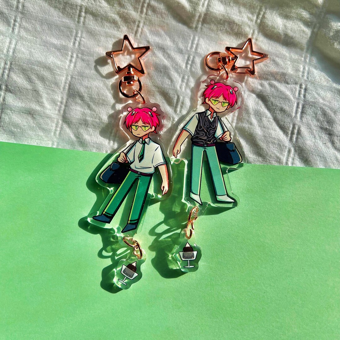 RESTOCKED Disastrous Life of Saiki K Anime 3 Double Sided Acrylic ...