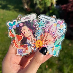 RESTOCKED Polaroid Satosugu | JJK | Jujitsu Kaisen | 3in | Acrylic ...