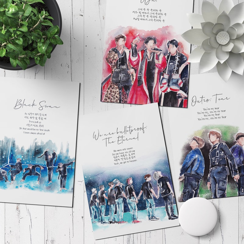 Bts Wall Decal - Etsy