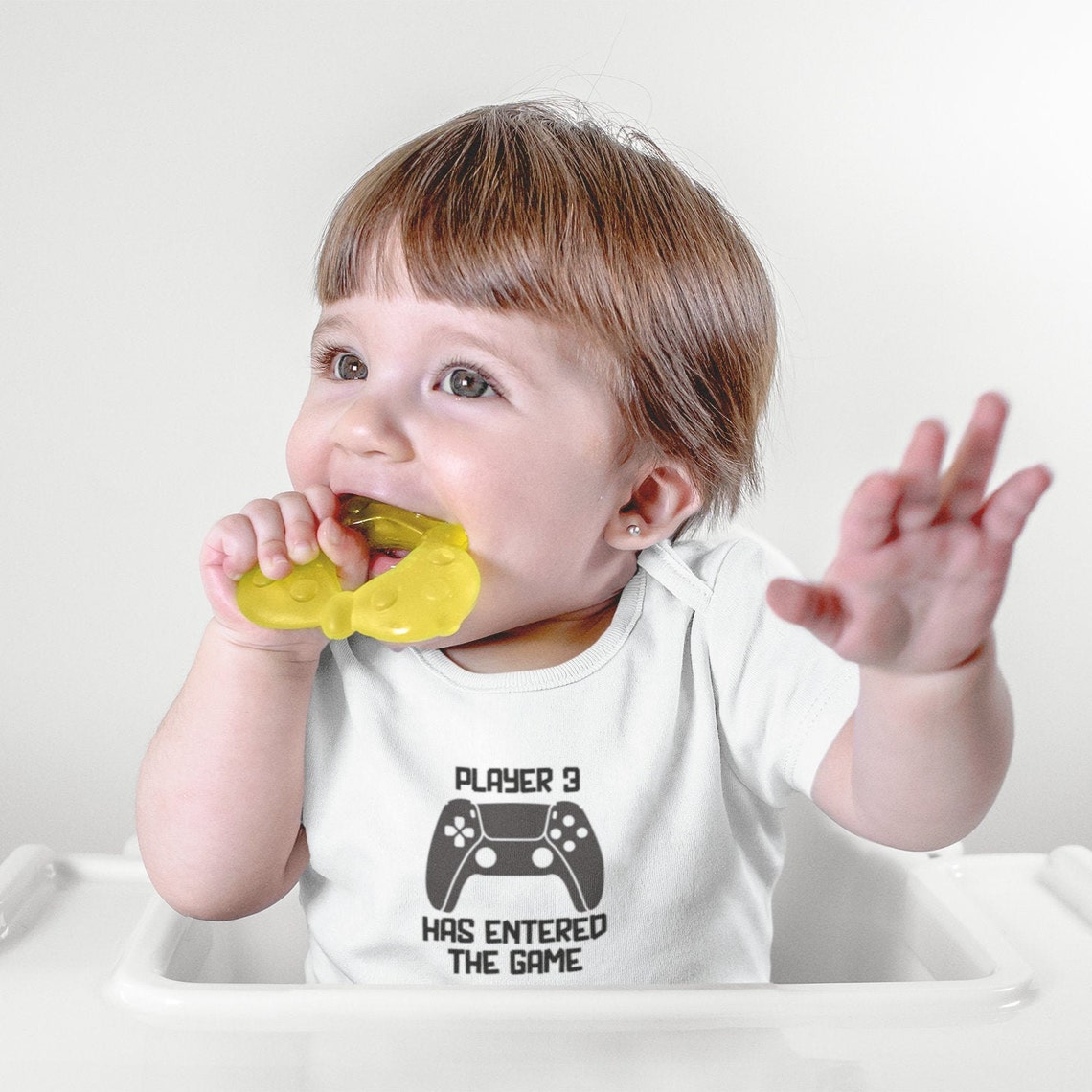 Gamer Baby Clothes Player 3 Has Entered the Game Baby Onesie® - Etsy