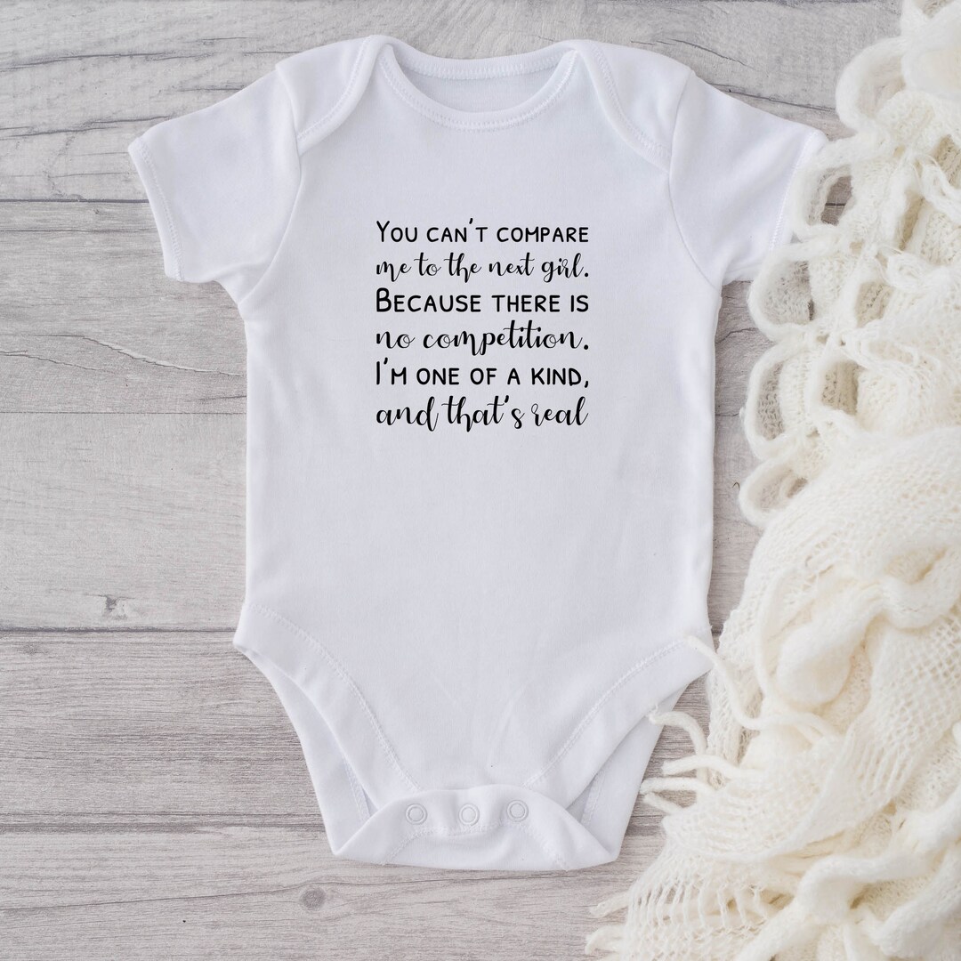 One-of-a-kind Baby Onesie®: Unique Girl Outfit, Organic Cotton - Etsy