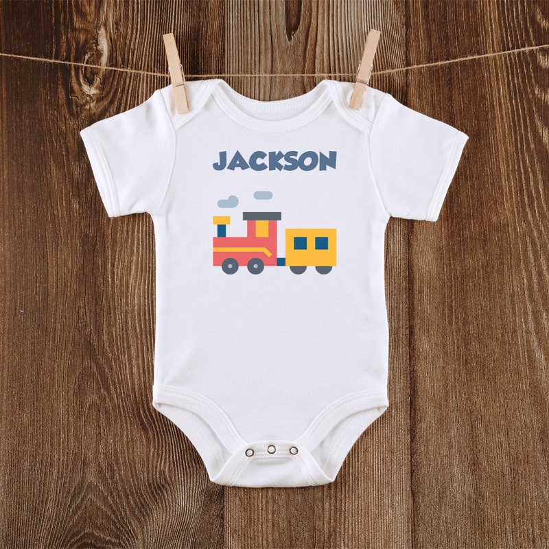 Train Onesie - Etsy
