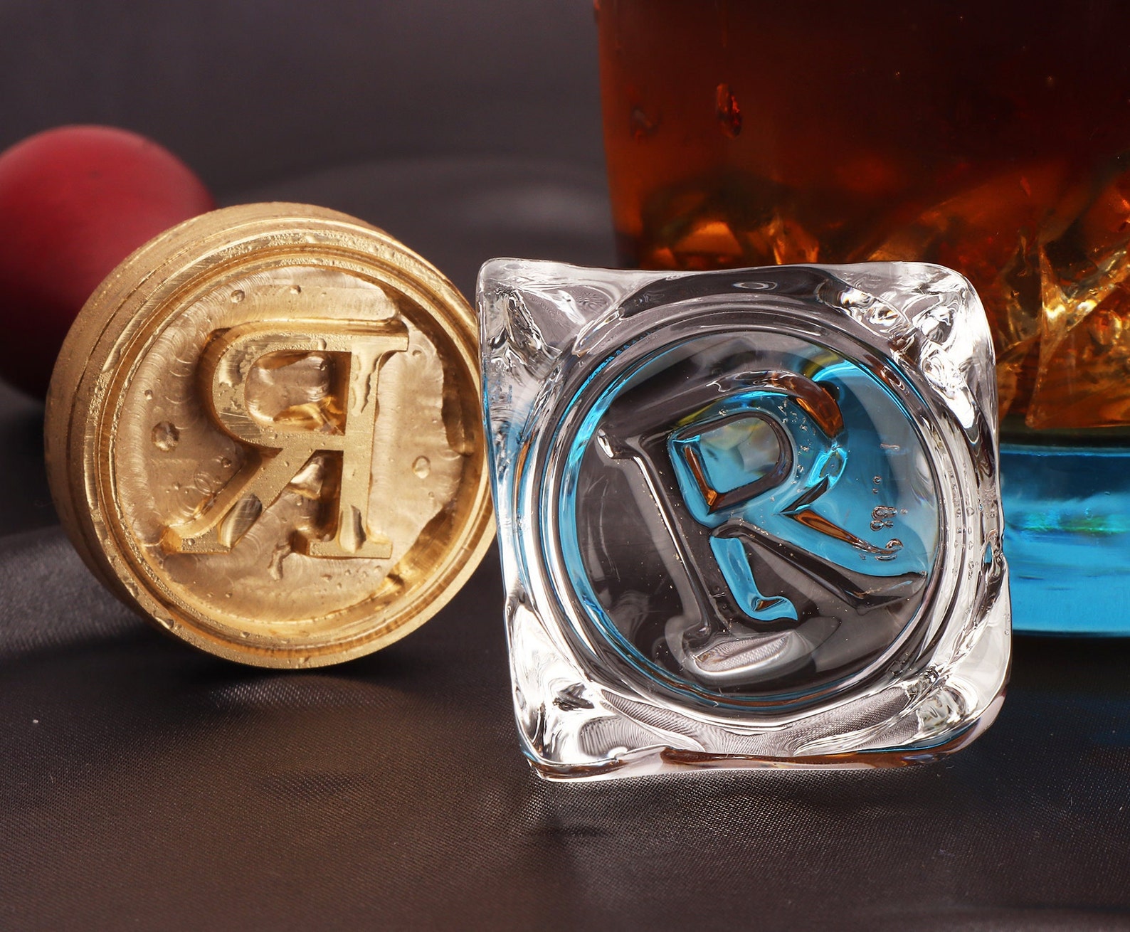 Custom Ice Cube Stamp for Business Personalize Ice Brand - Etsy