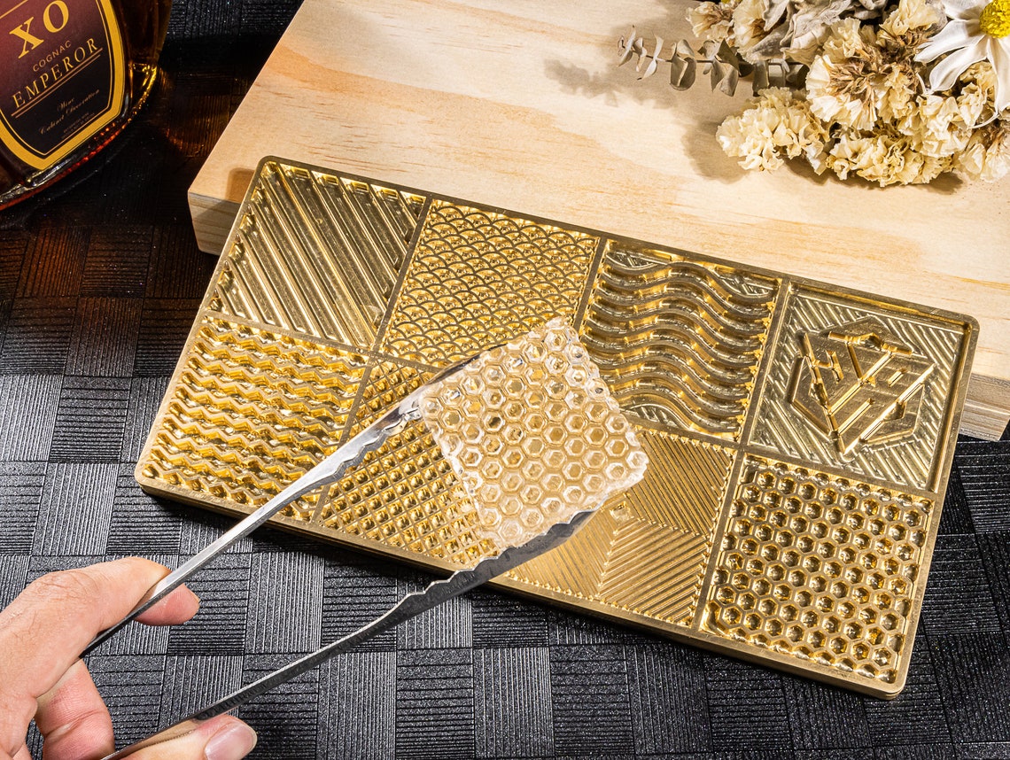 Custom Ice Plate Stamp for Business, Personalize Business Logo Ice ...