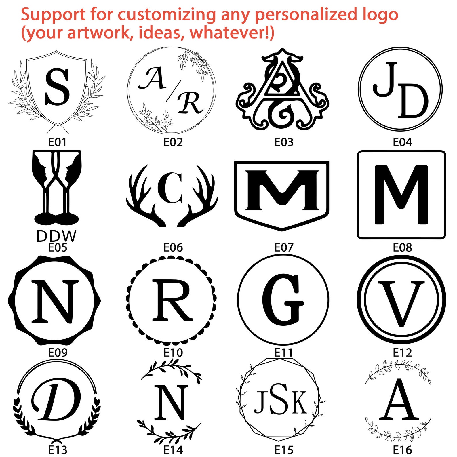 Custom Logo Ice Cube Stamp for Ice/ Custom Business Logo Ice - Etsy