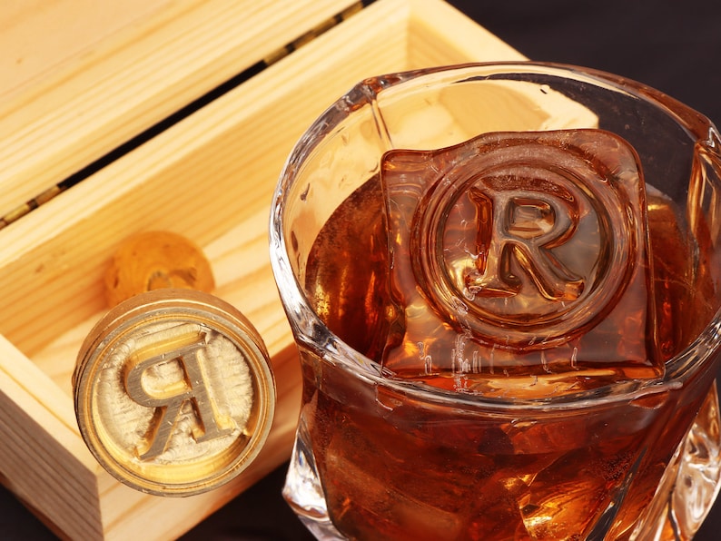 Ice Cubes Branding Stamp / Ice Cubes Metal Stamp / Personalized Ice ...