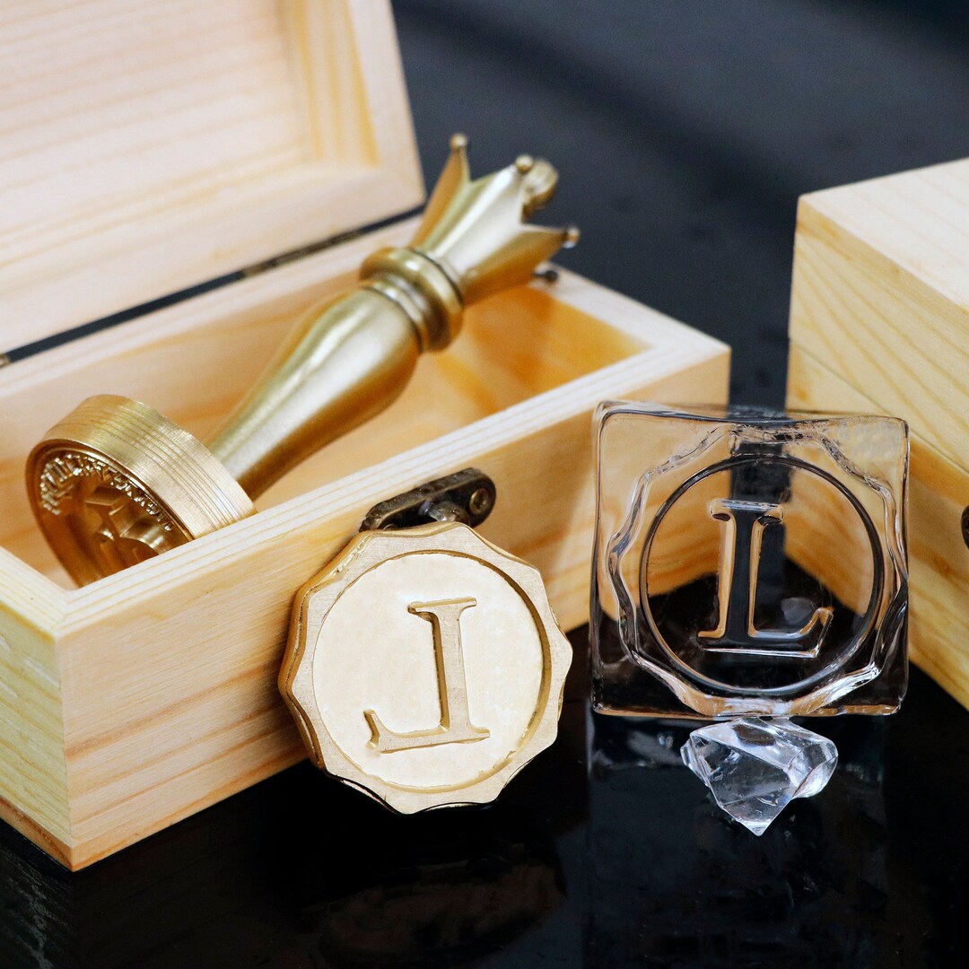 Custom Ice Cubes Stamp, Personalized Business Logo for Ice Cube Stamp ...