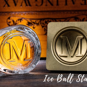 Custom Ice Cube Stamp for Business , Personalize Ice Brand Stamp ...