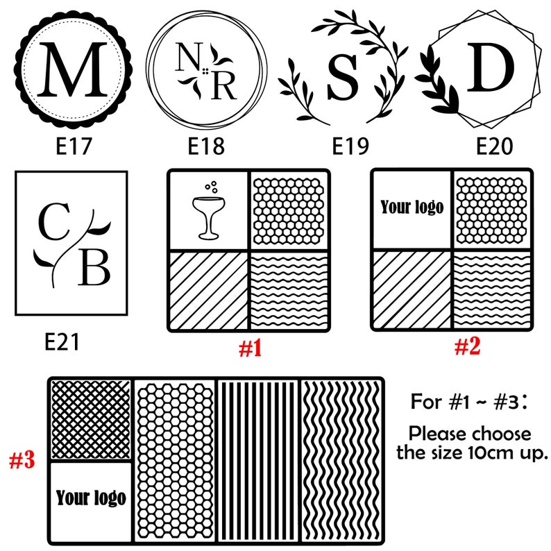 Personalized Ice Stamp Custom Ice Cube Stamp Custom - Etsy