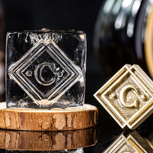 Personalized Ice Stamp Custom Ice Cube Stamp Custom - Etsy