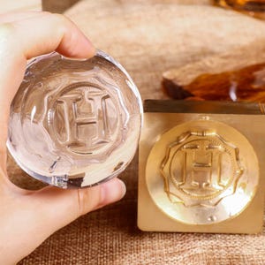 Personalized Ice Ball Cube Stamp Logo Custom, Ice Stamp Custom With ...